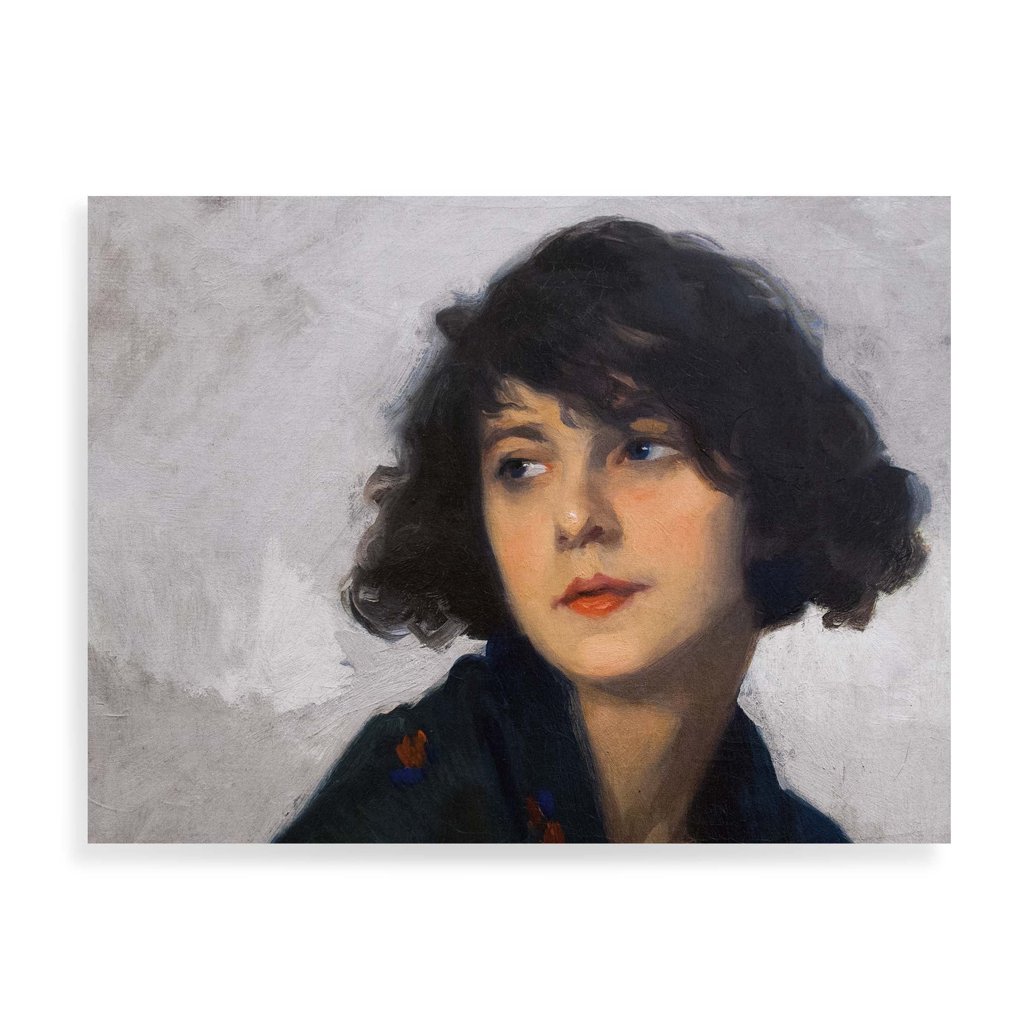 Agnes Portrait Painting - Vintage Wall Art – Attica Press