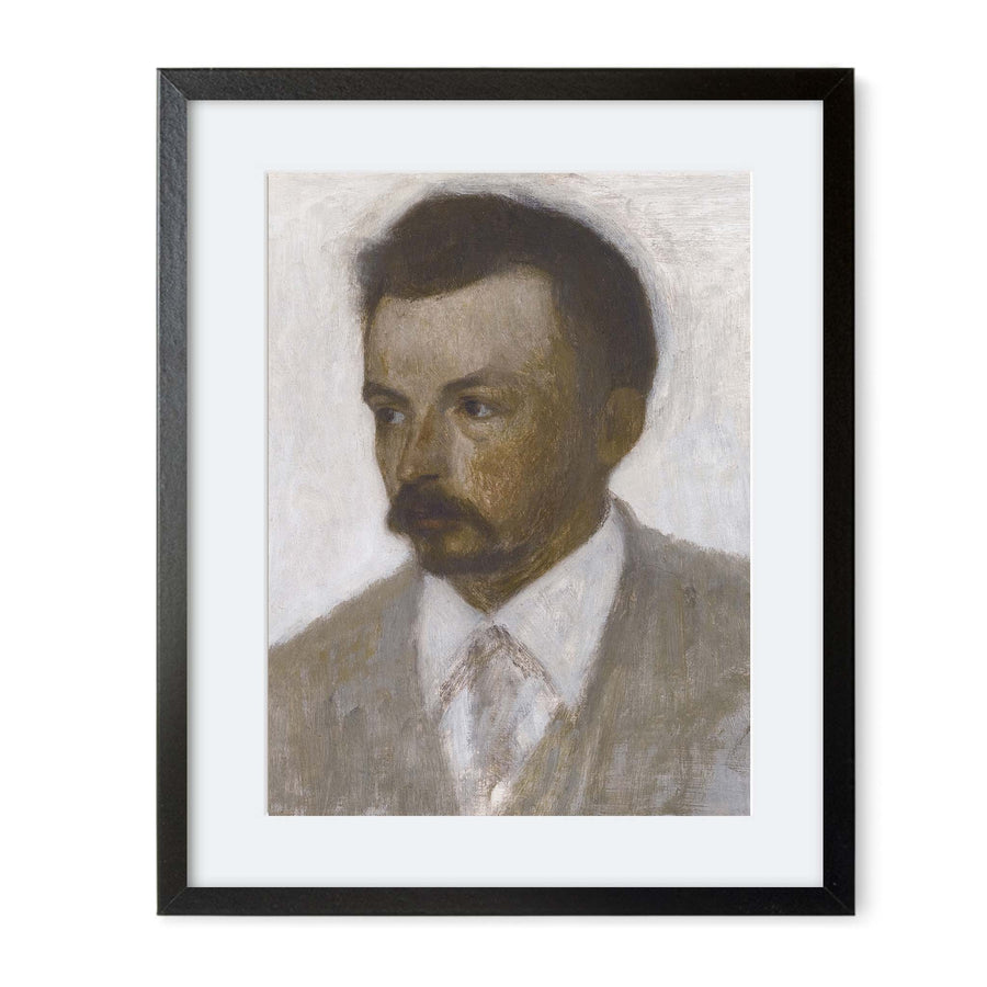 Vilhelm Portrait Painting -Vintage Wall Art – Attica Press