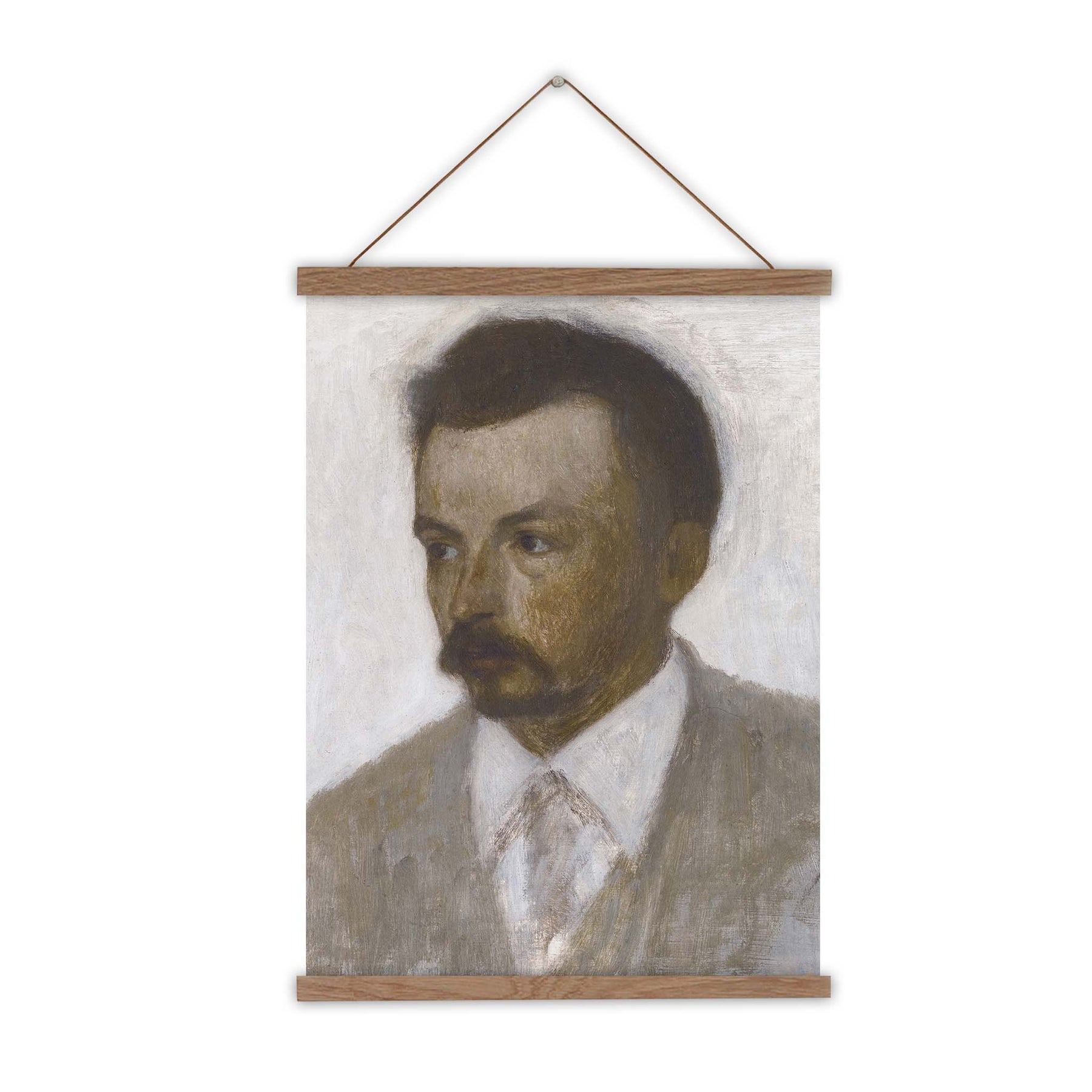 Vilhelm Portrait Painting -Vintage Wall Art – Attica Press